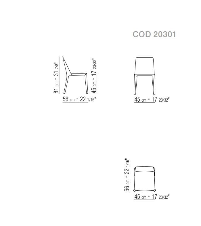 ISABEL | Chair By Flexform design Carlo Colombo