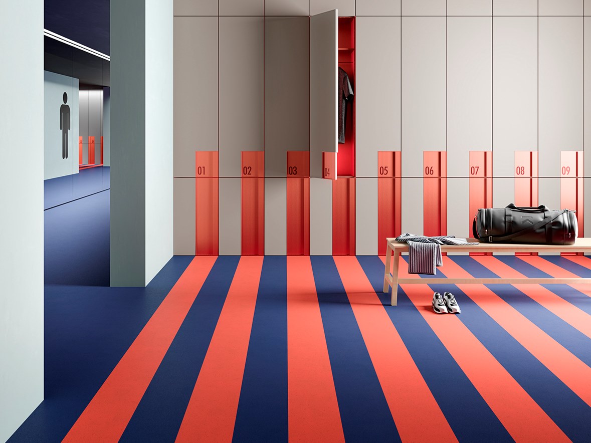 Vinyl flooring ISAFE 70 - SABBIA By IVC Commercial