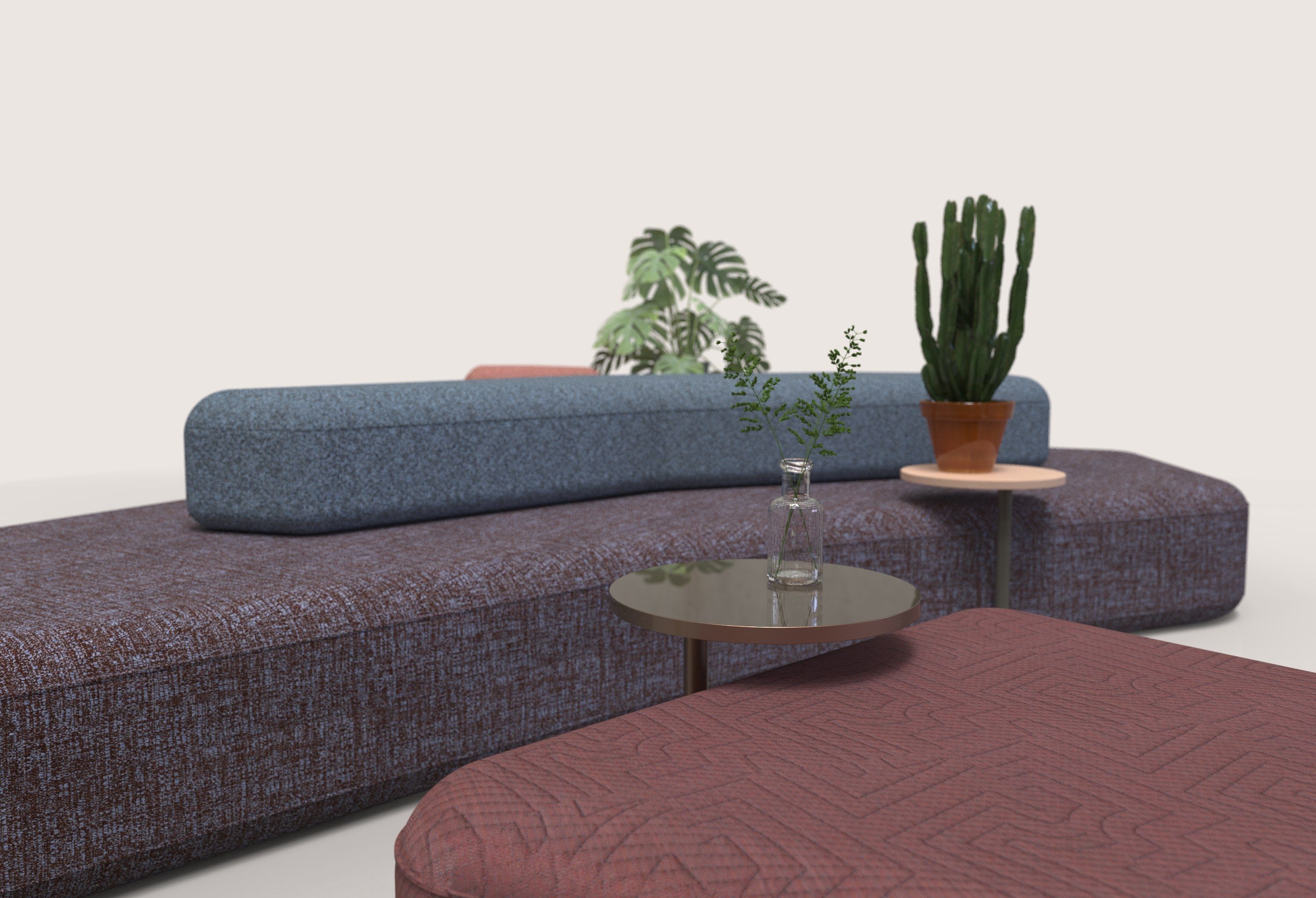 ISLAND SOFA Modular sectional fabric sofa By Addon Furniture | design ...