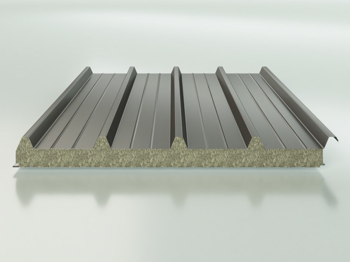 Pannello metallico coibentato per copertura ISOFIRE ROOF By ISOPAN