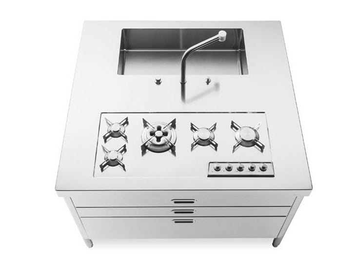ISLAND UNIT 130 FUNCTIONALITY By ALPES-INOX