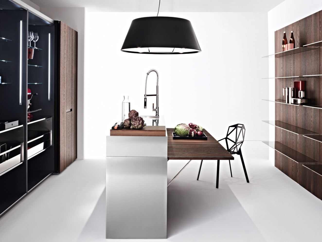 ISOLA WING Kitchen unit By Elmar | design Palomba Serafini Associati