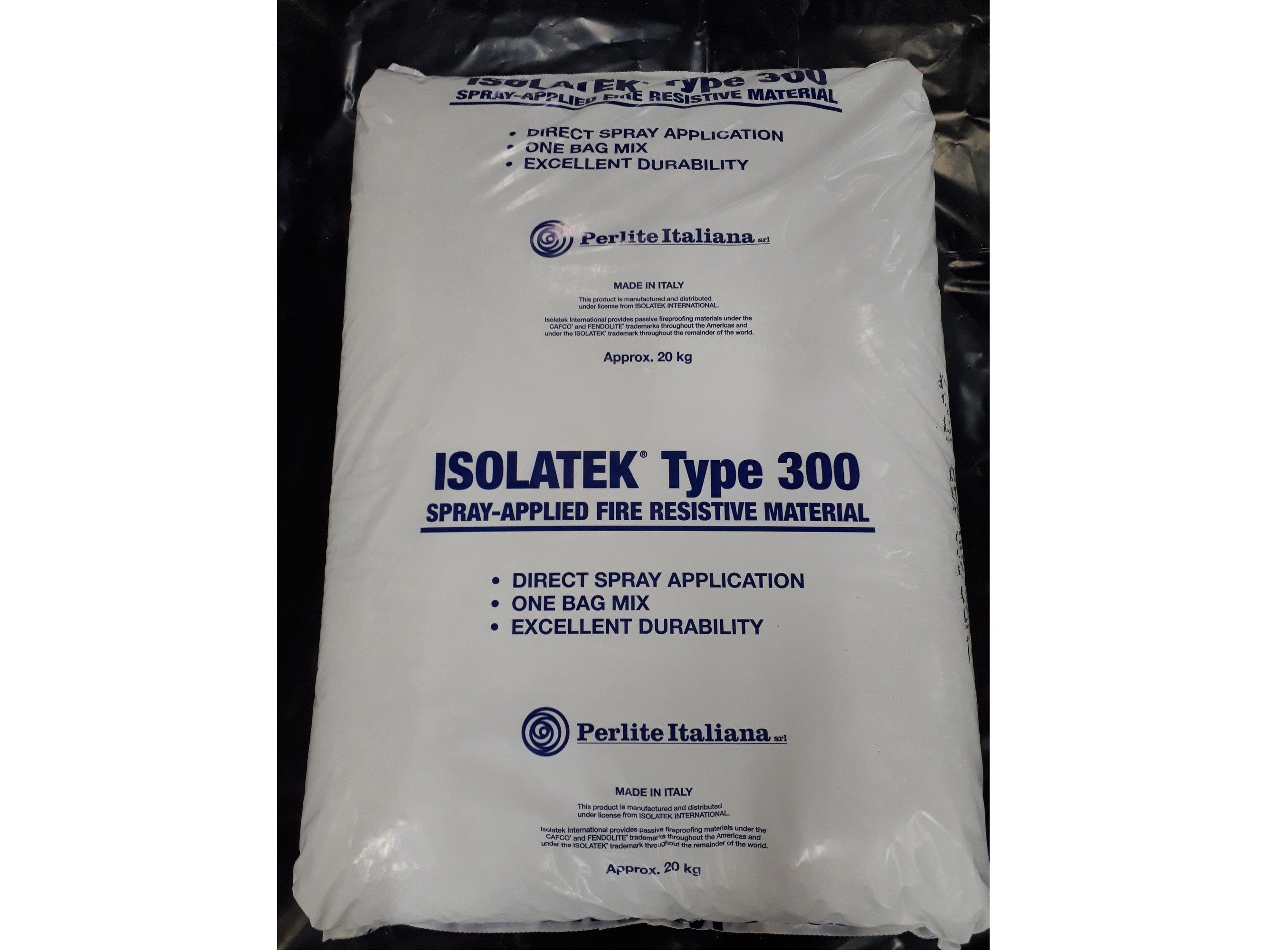 ISOLATEK® Type 300 Fire-resistant plaster By Perlite Italiana