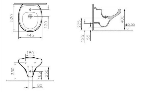 ISTANBUL | Wall-hung bidet Istanbul Collection By VitrA Bathrooms ...