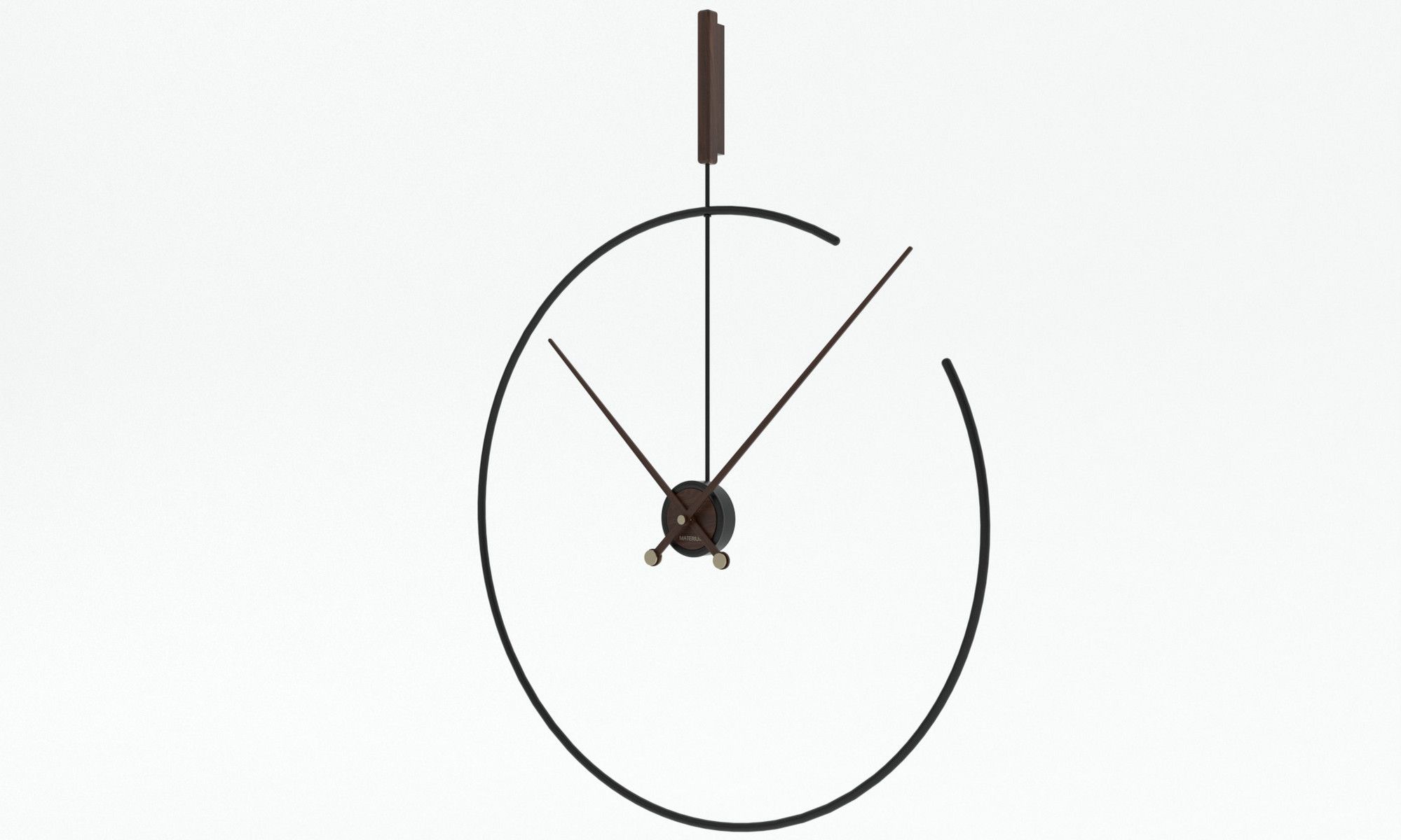 Wall-mounted clock ISTANTE By Materium