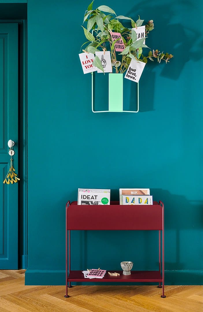 ITAC | Rectangular vase Stem rectangular steel vase By Fermob