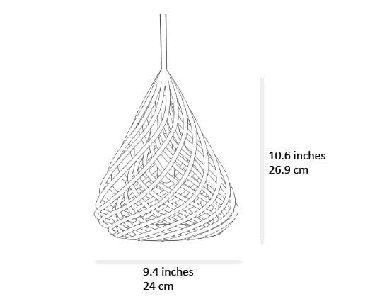 Steel pendant lamp ITE By STUDIO LANI