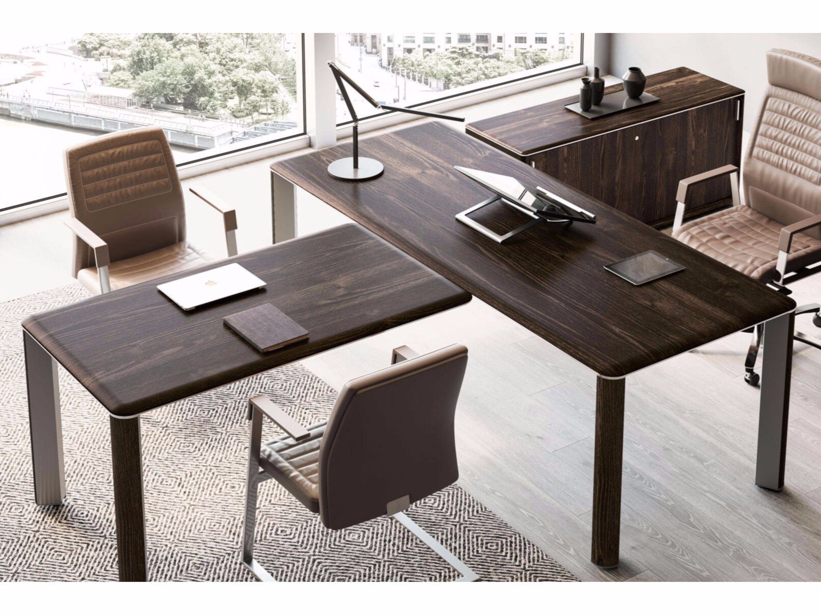 IULIO | Sectional office desk By Las Mobili