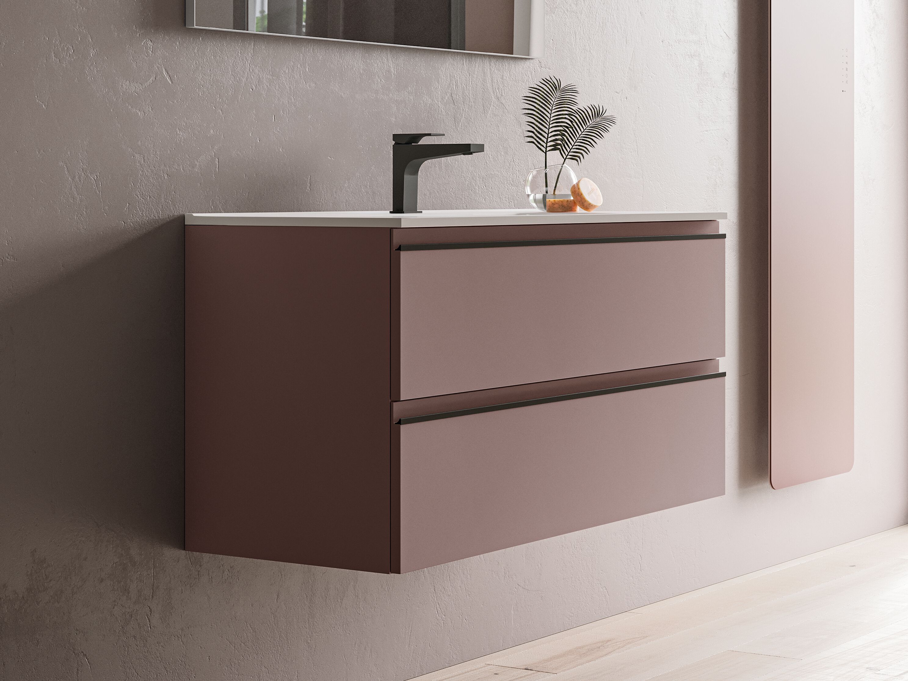 SYSTEM 02 Vanity unit with drawers By Ideagroup