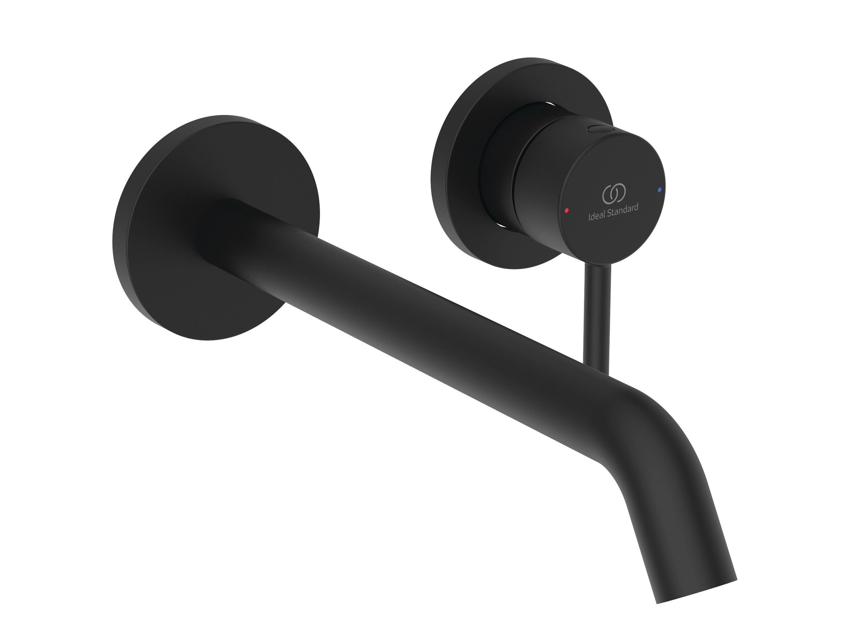 CERALINE NUOVO - BD848 Single handle wall-mounted washbasin mixer By ...