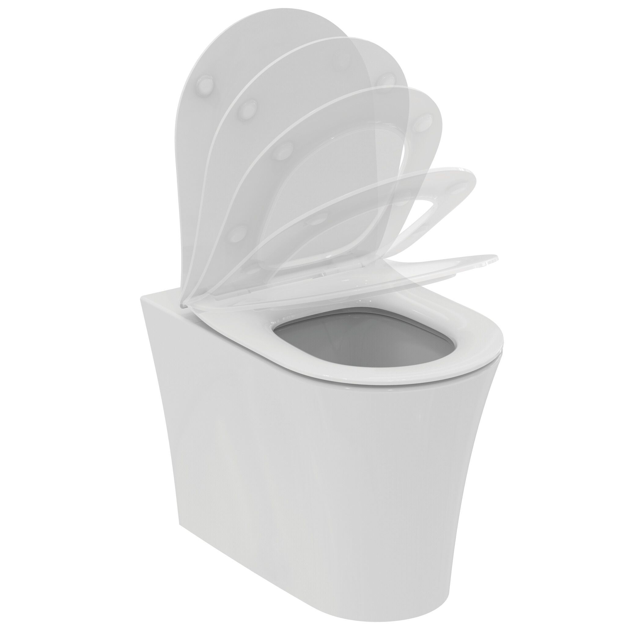 LA DOLCE VITA - E263401 Rimless ceramic toilet By Ideal Standard