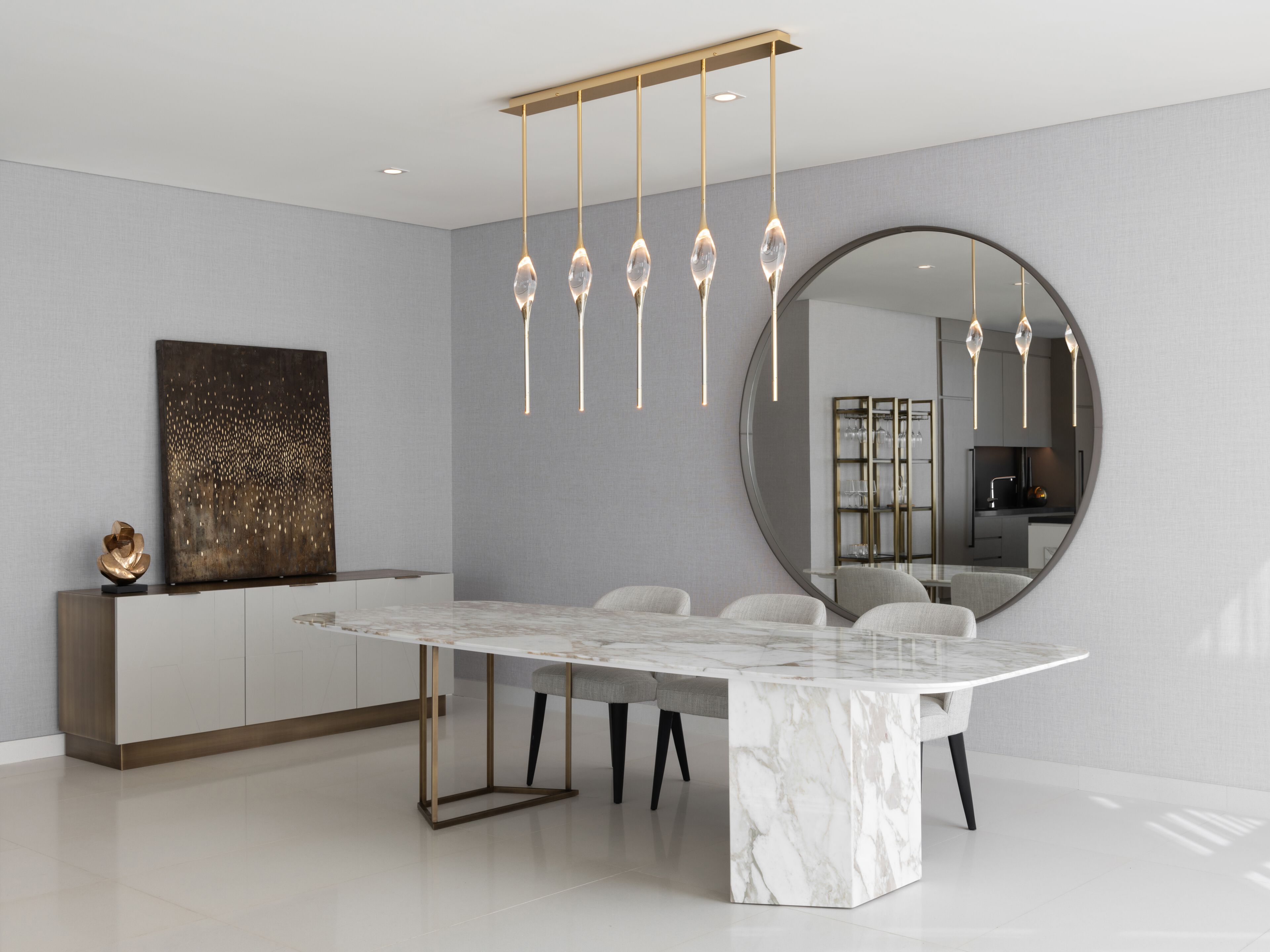 IL PEZZO 12 LONG CHANDELIER LED crystal pendant lamp By Il Pezzo ...