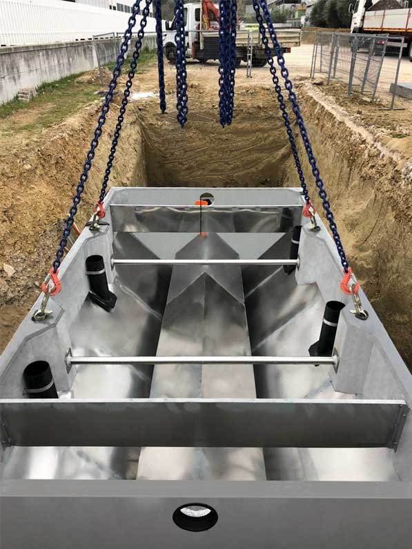 Sedimentation tank for drainage system Imhoff tanks By Gazebo