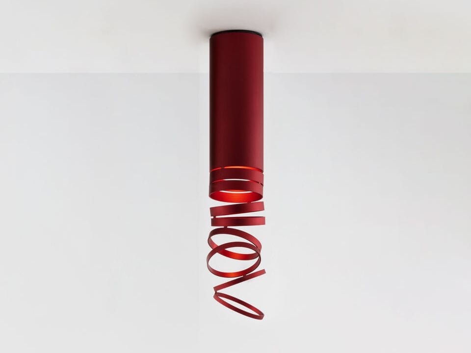 ARTEMIDE - DECOMPOSÉ LIGHT RED Ceiling lamp By In Stock | design Atelier Oï