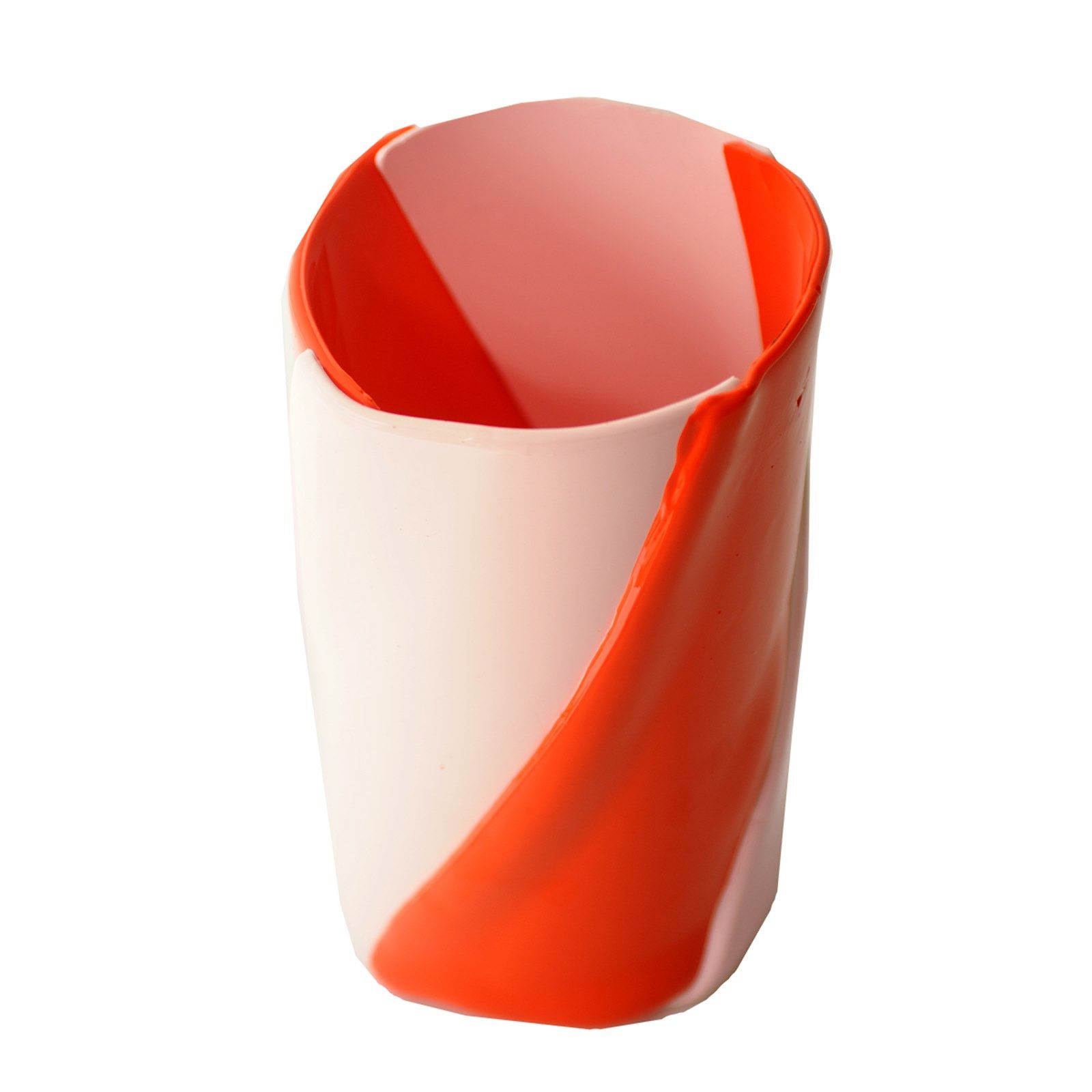CORSI DESIGN - TWIRL L Round resin vase By In Stock | design Gaetano Pesce