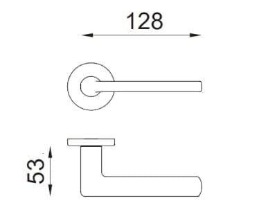 DND - LUCE P Door handle By In Stock