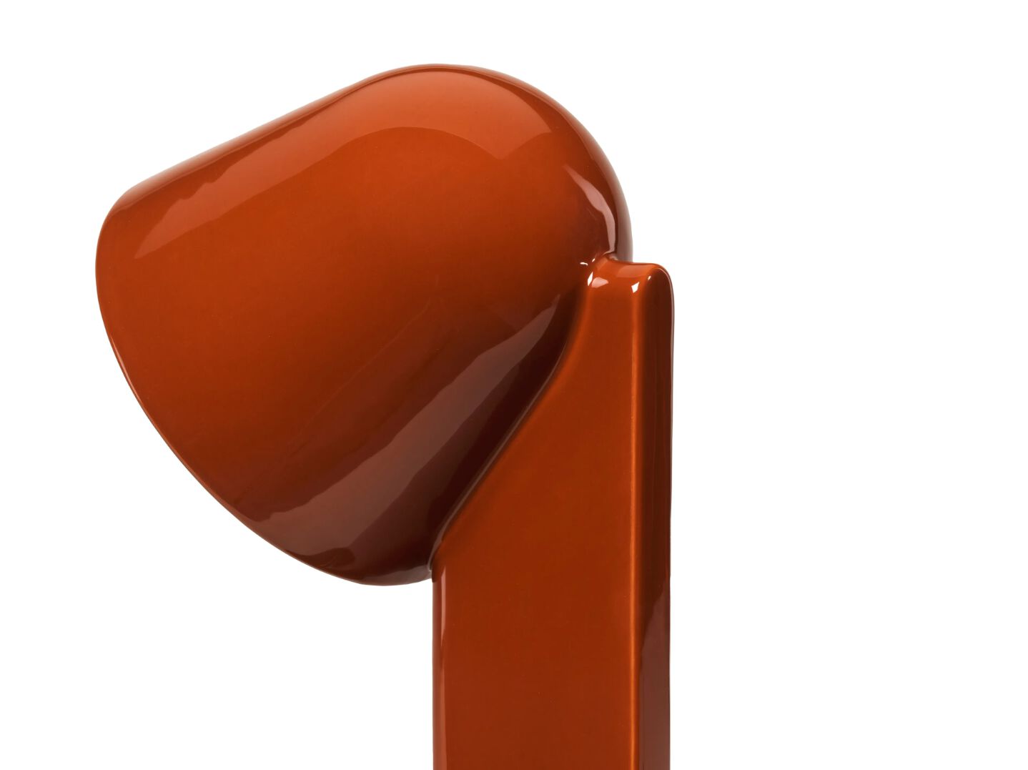 FLOS - CÉRAMIQUE DOWN RED Table lamp By In Stock