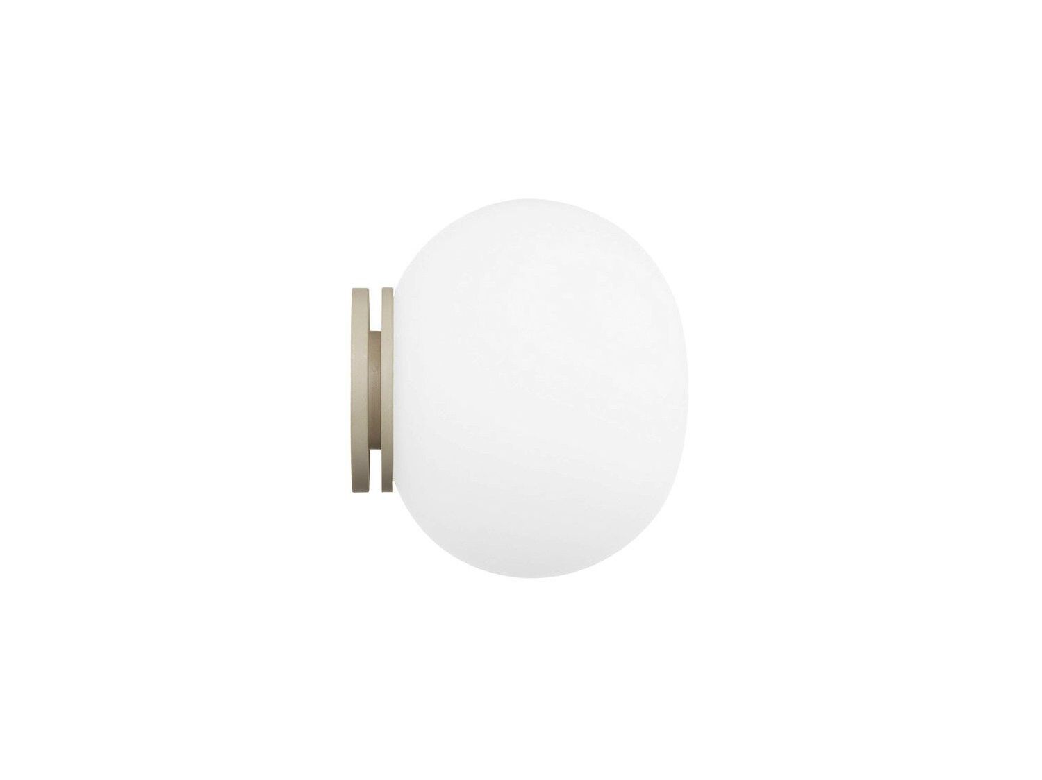 FLOS - GLO-BALL MINI MIRROR Wall lamp By In Stock | design Jasper Morrison