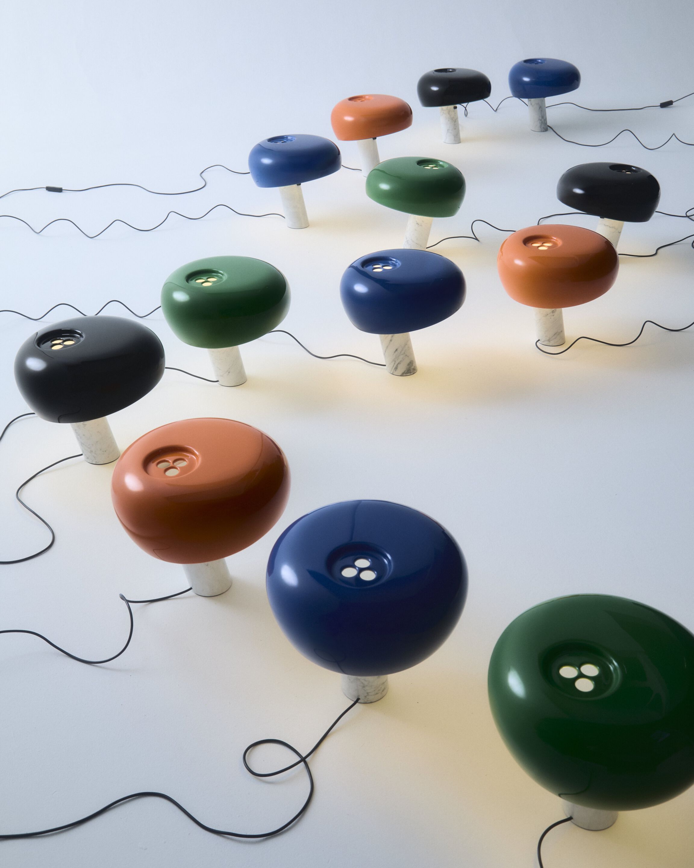 FLOS - SNOOPY BLUE NAVY LED marble and metal table lamp By In Stock ...