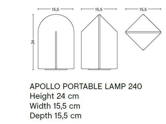 HAY - PARADE H24 AQUA GREEN 台灯 By In Stock