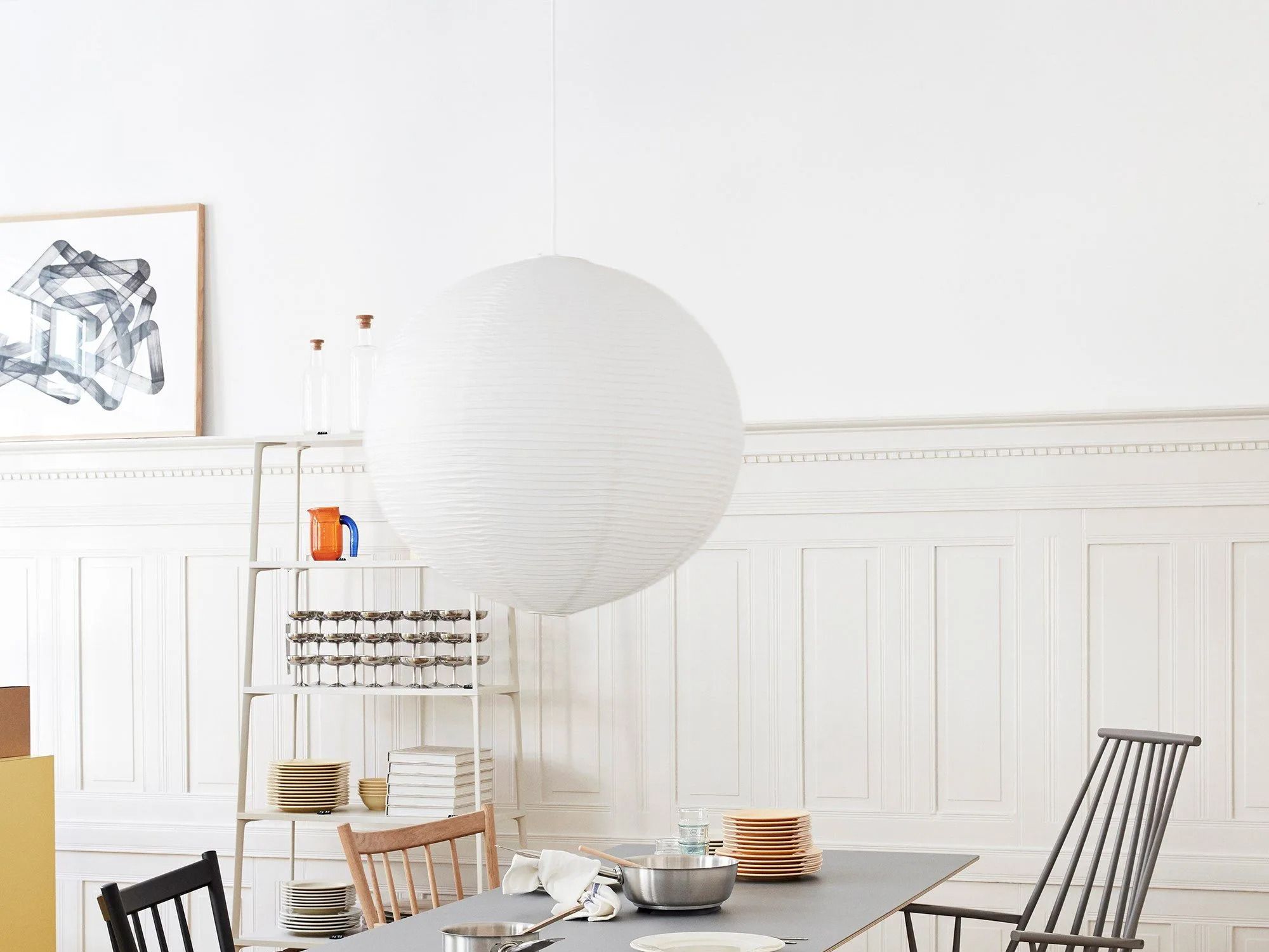 HAY - RICE PAPER SHADE CLASSIC 60 Lampshade By In Stock