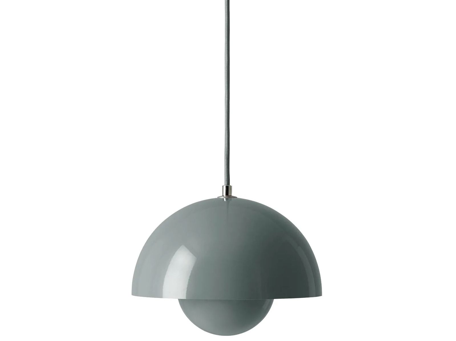 &TRADITION - FLOWERPOT VP1 STONE BLUE Metal pendant lamp By In Stock ...