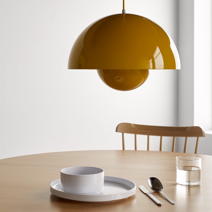 &TRADITION - FLOWERPOT VP7 MUSTARD Pendant lamp By In Stock | design ...