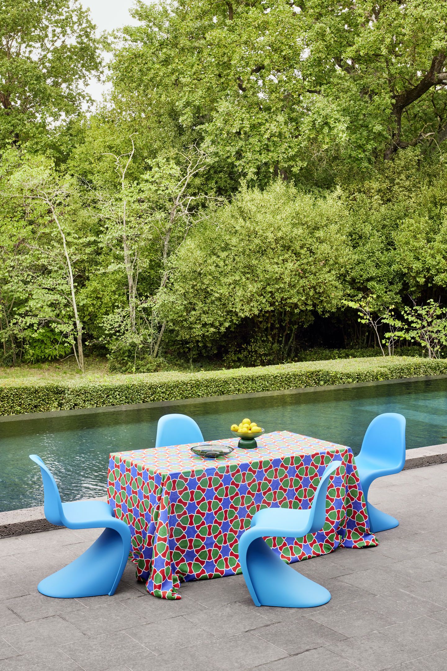 VITRA - PANTON CHAIR BLUE Chair By In Stock | design Verner Panton