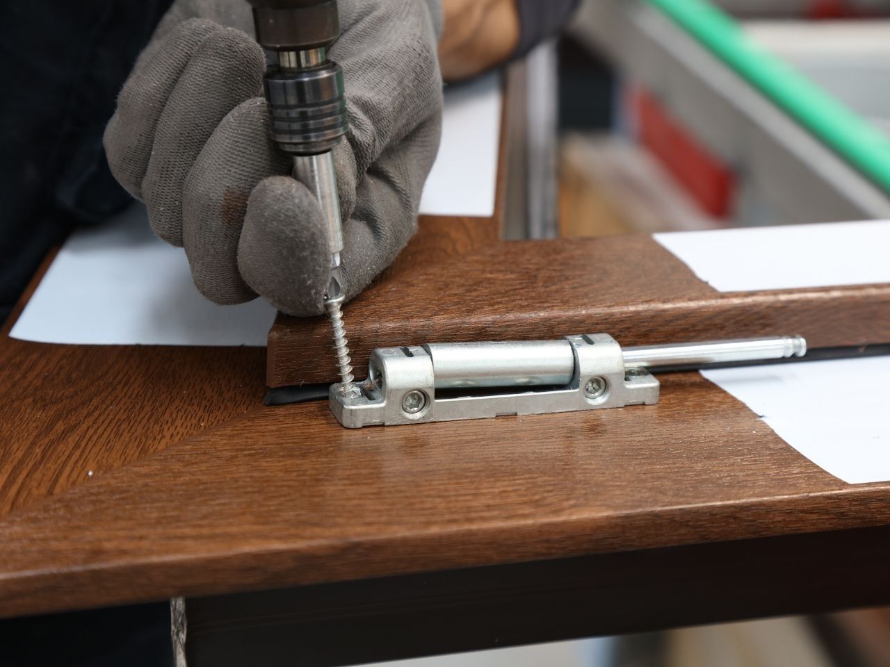 Wood-effect windows window By Belle Finestre