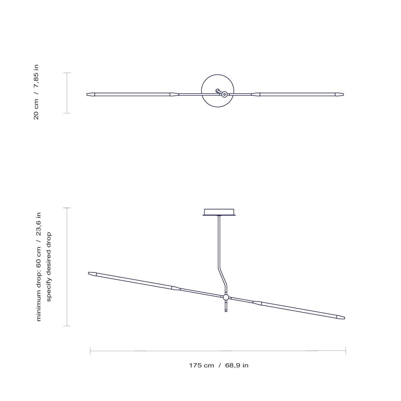 JAVELIN NO. 2175 吊灯 By Intueri Light
