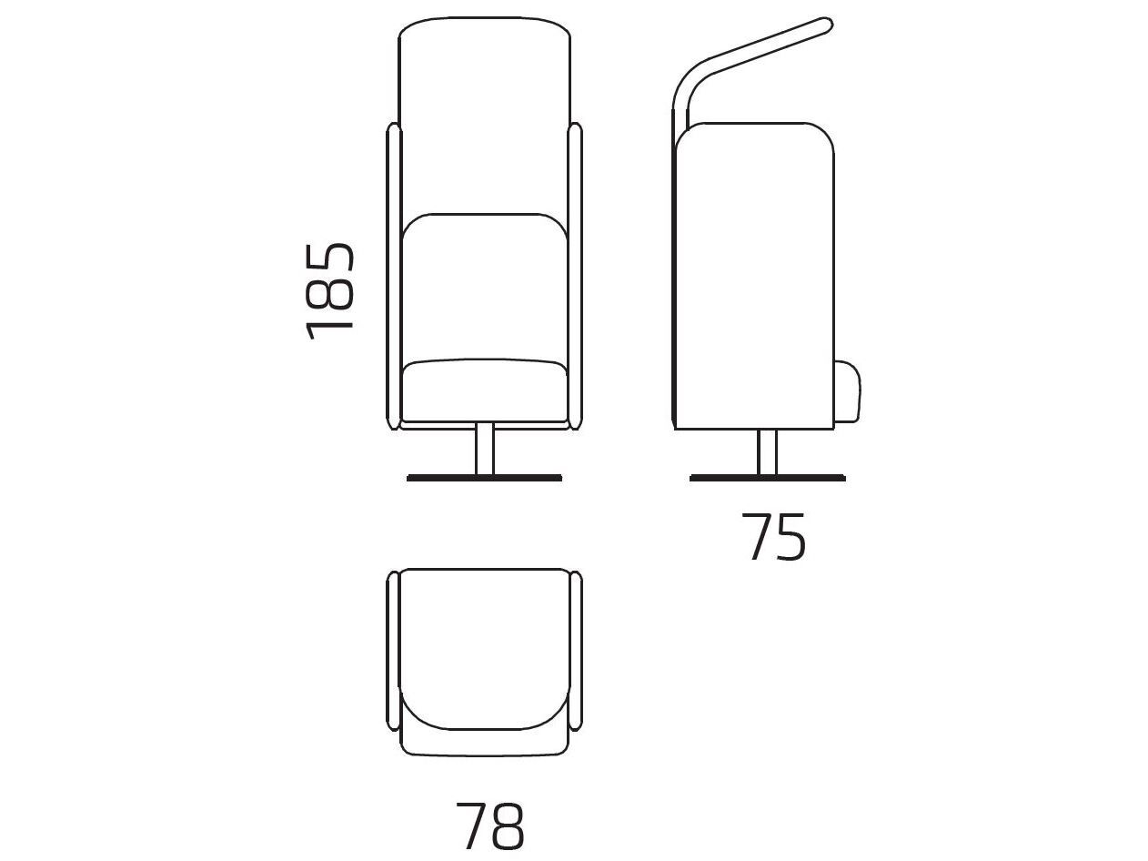 AUGUST Sound absorbing office armchair / office booth By Intuit by ...
