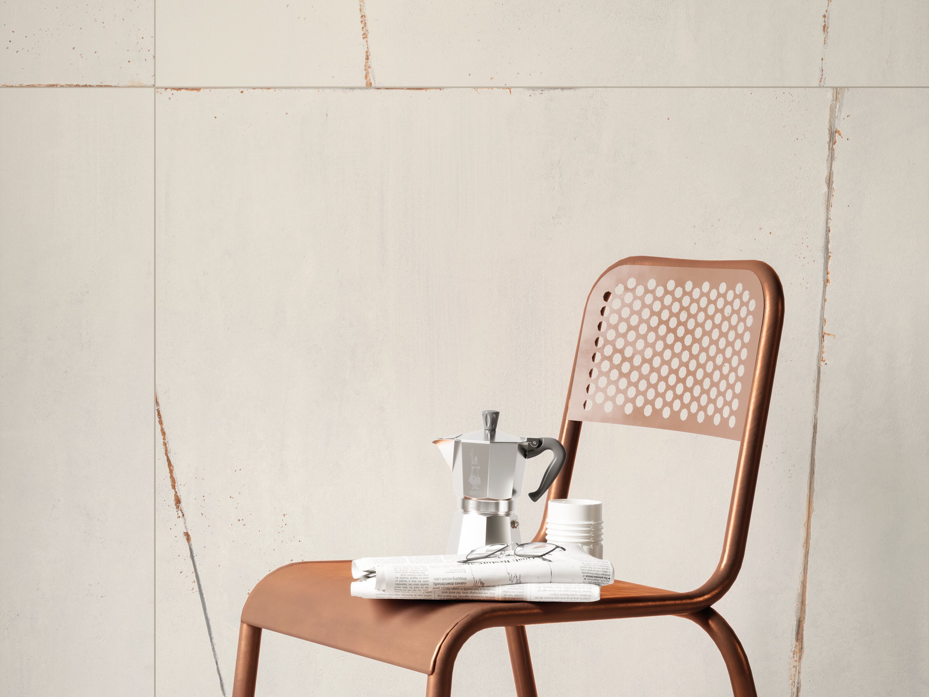 WELDING RIVETS Porcelain stoneware wall/floor tiles By Iris Ceramica