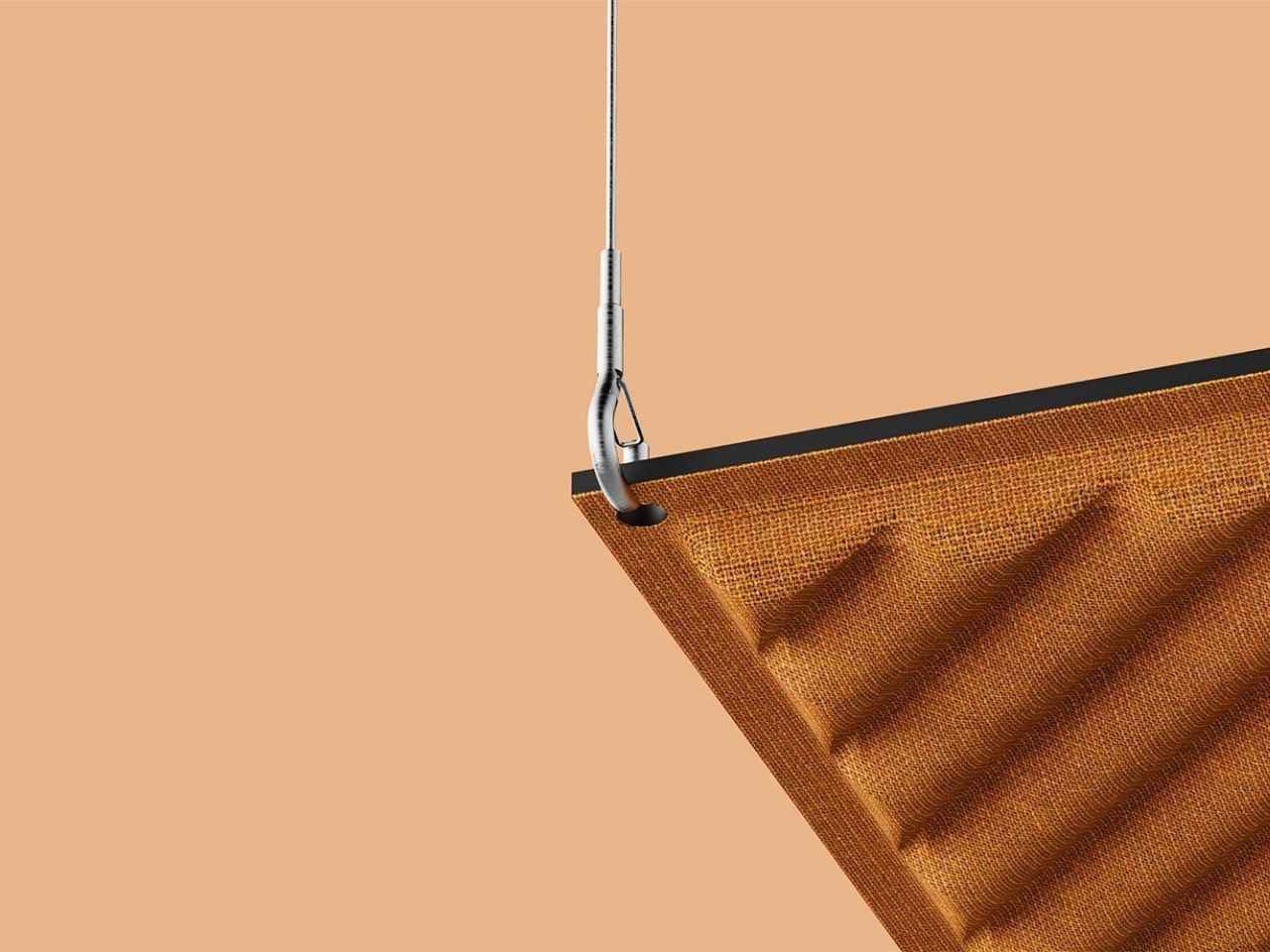 ISOLSPACE SKIN CEILING Hanging acoustic panel By Isolspace Skin