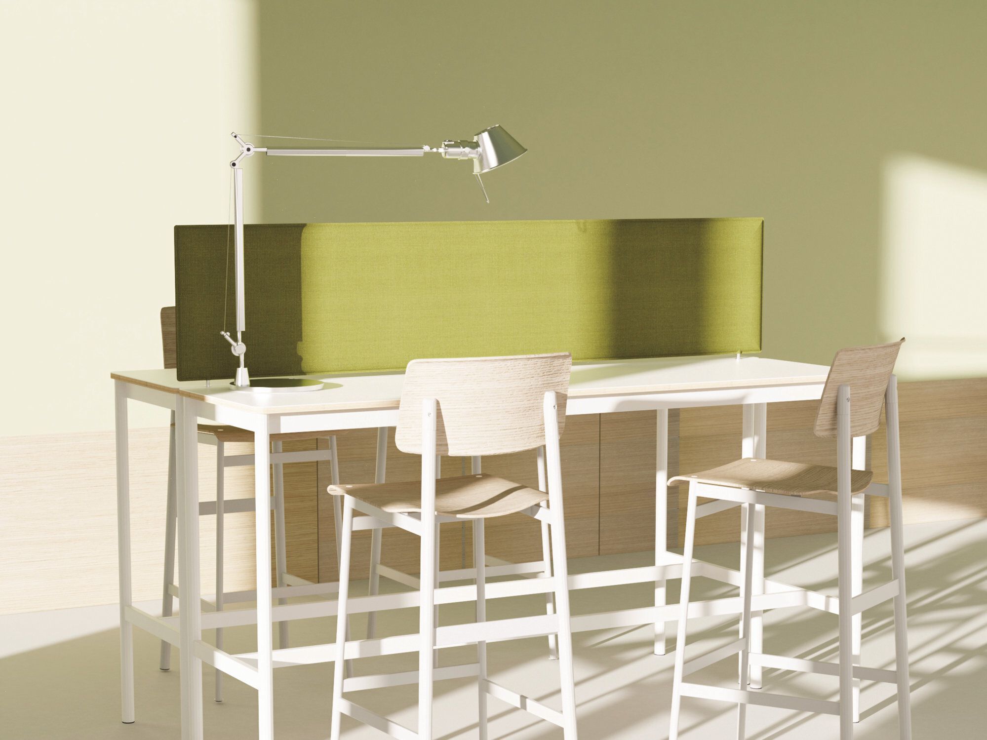 ISOLSPACE SKIN DESK Office screen By Isolspace Skin