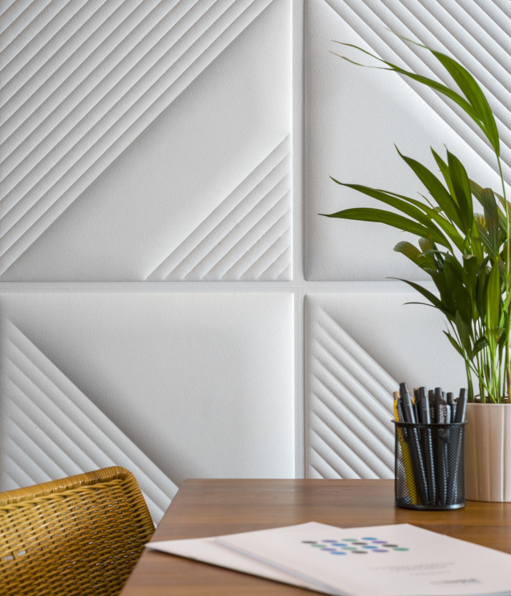 ISOLSPACE SKIN WALL Acoustic wall panel By Isolspace Skin