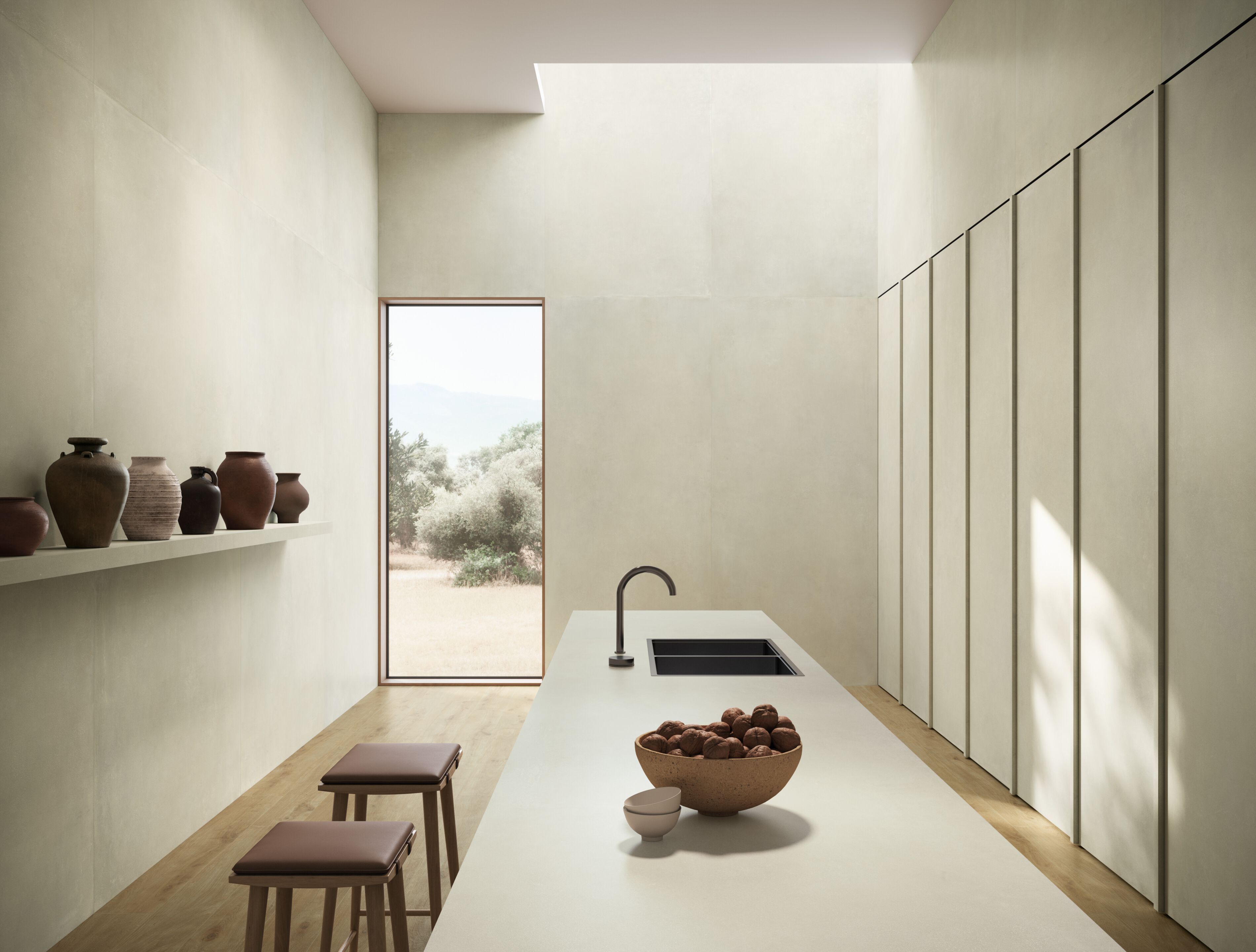 I CEMENTI BEIGE Flooring By Italgraniti