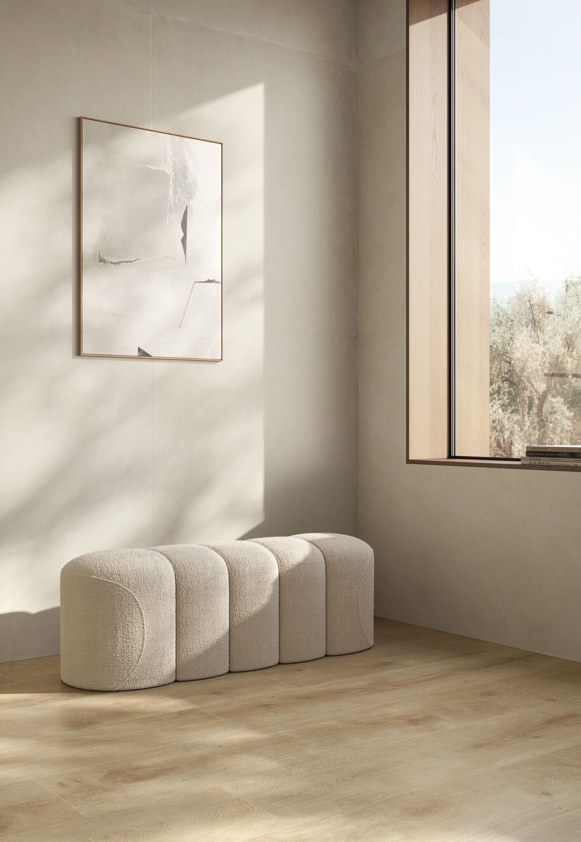 I CEMENTI FLAX Porcelain stoneware wall/floor tiles with concrete ...