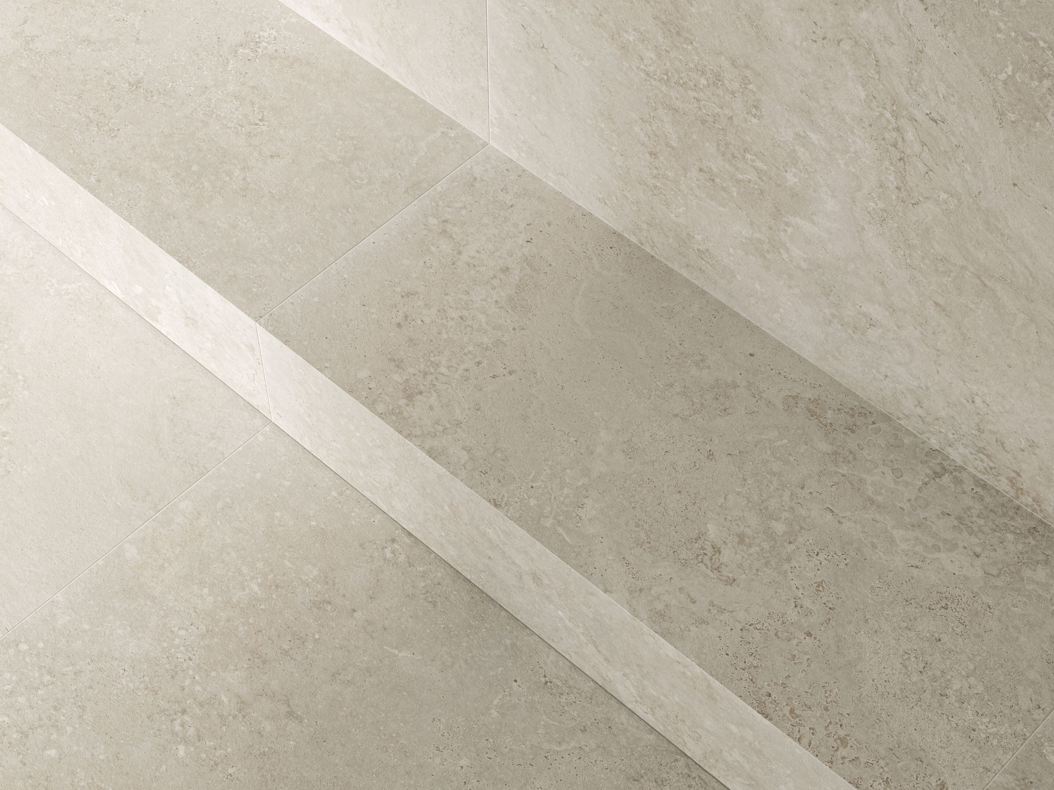 I TRAVERTINI GRIGIO CROSS CUT Flooring By Italgraniti