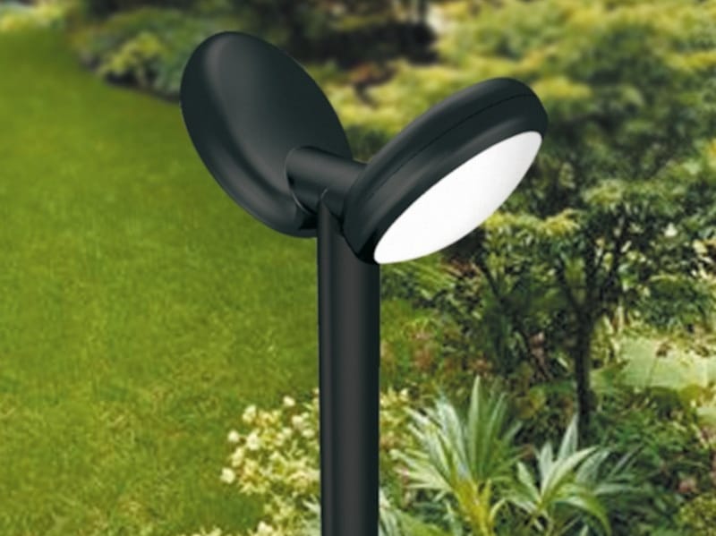 JACK LED powder coated aluminium bollard light By Goccia Illuminazione