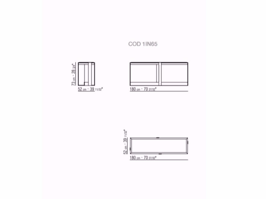 JACQUES | Console table By Mood by Flexform design Roberto Lazzeroni