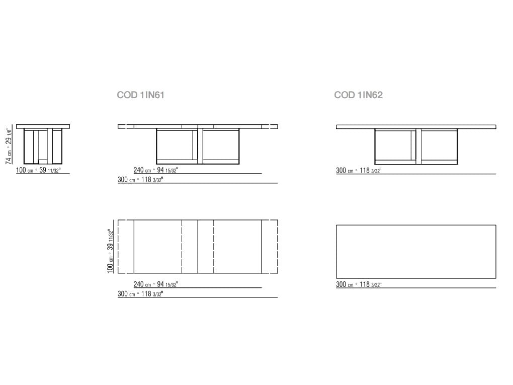 JACQUES | Table By Flexform design Roberto Lazzeroni