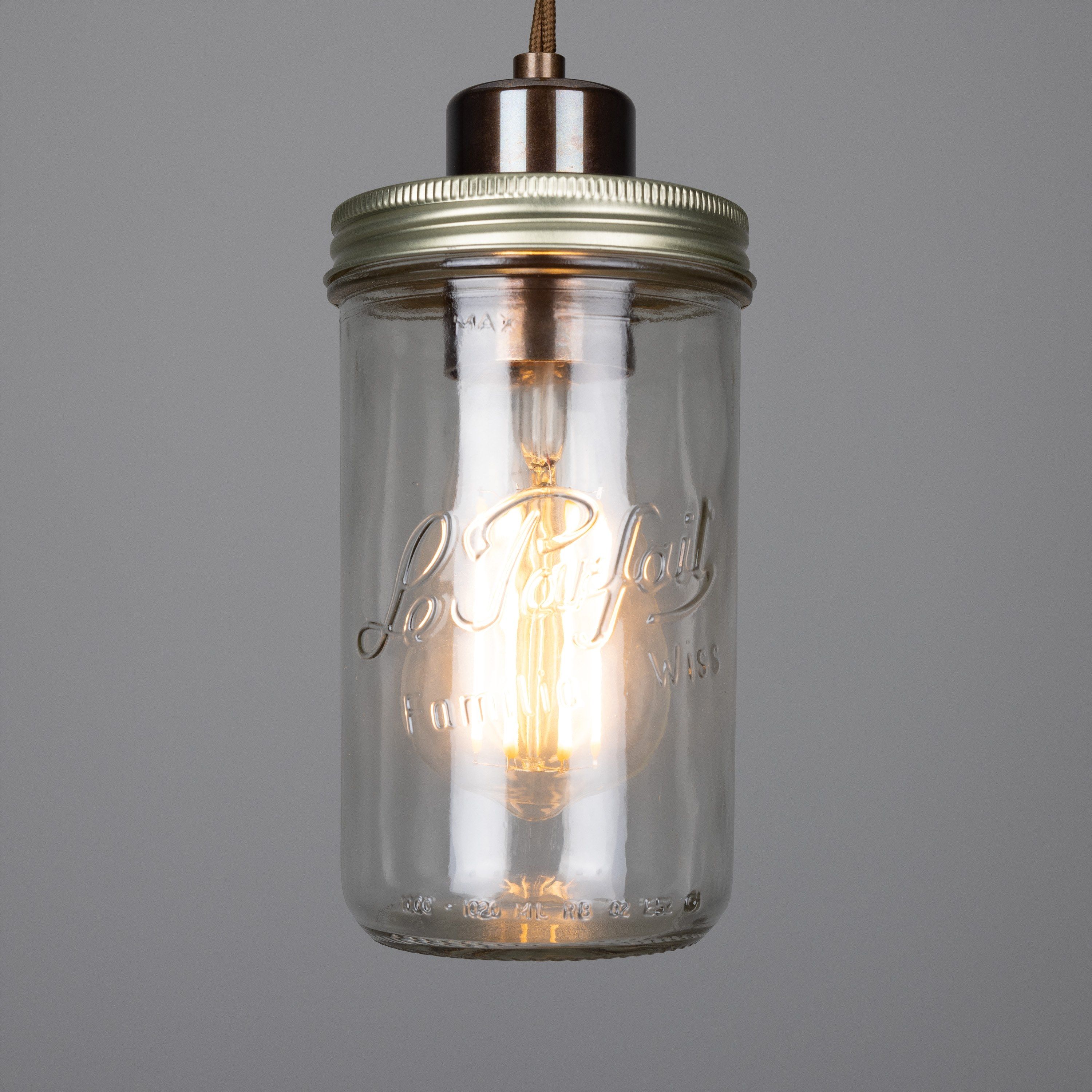 JAM JAR PENDANT LIGHT Pendant lamp By Mullan Lighting