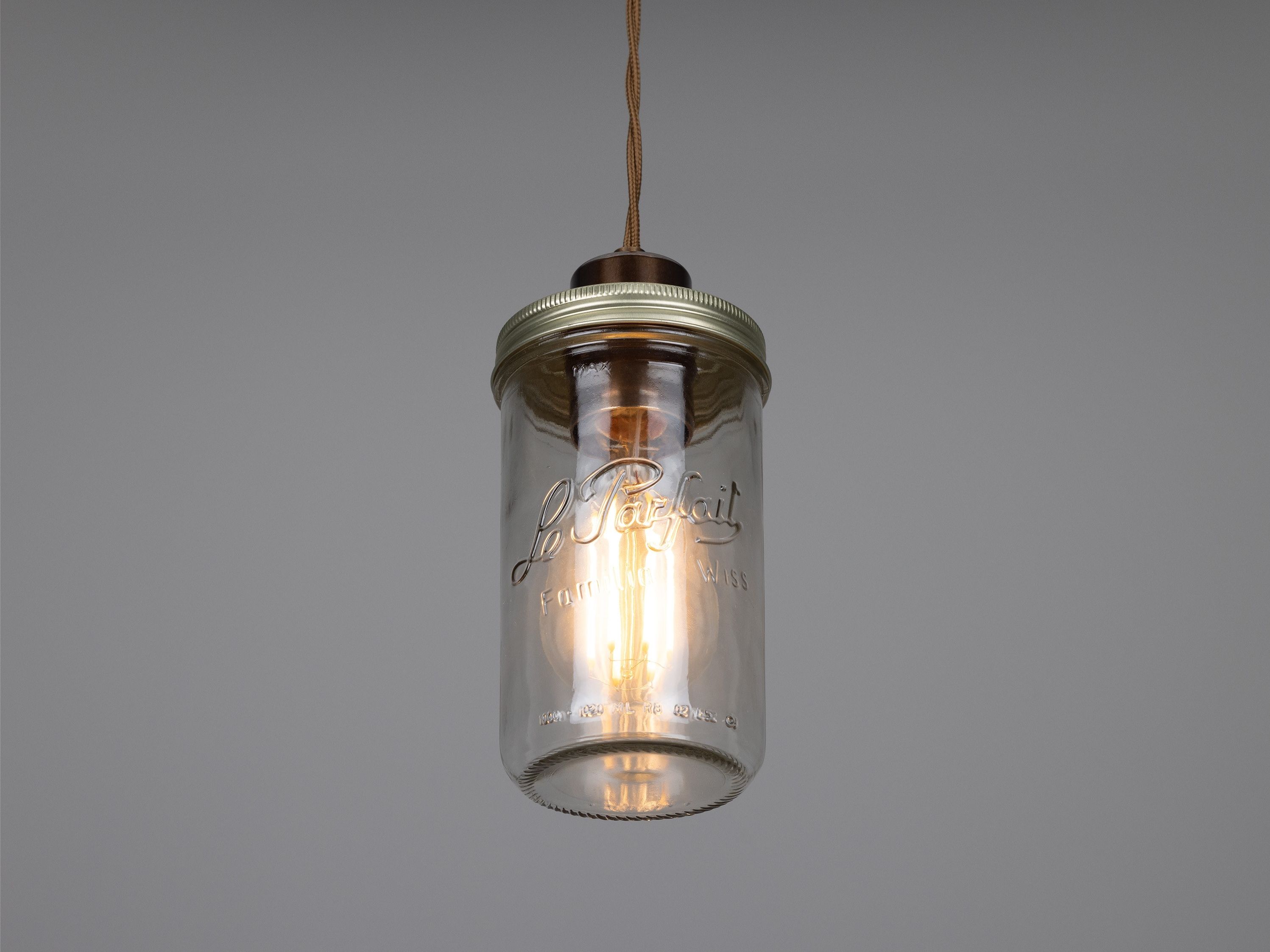 JAM JAR PENDANT LIGHT Pendant lamp By Mullan Lighting