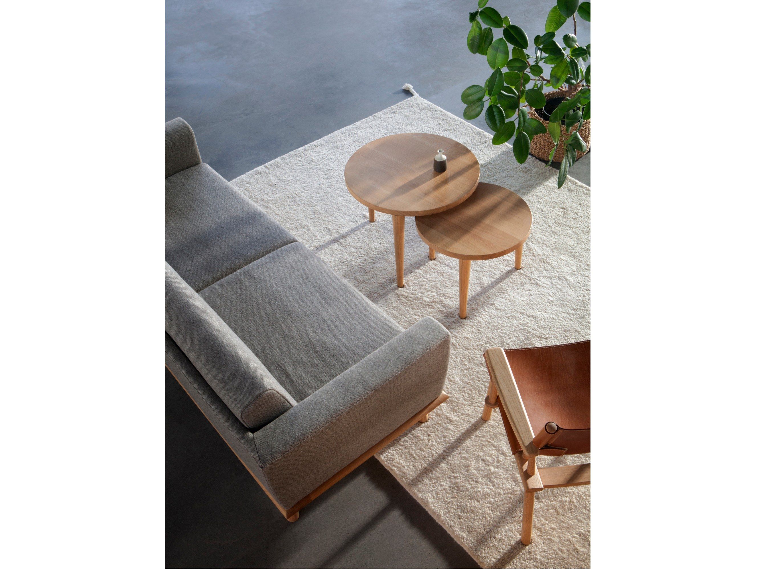 JANUARY | Coffee table Low round wooden coffee table By Nikari | design ...