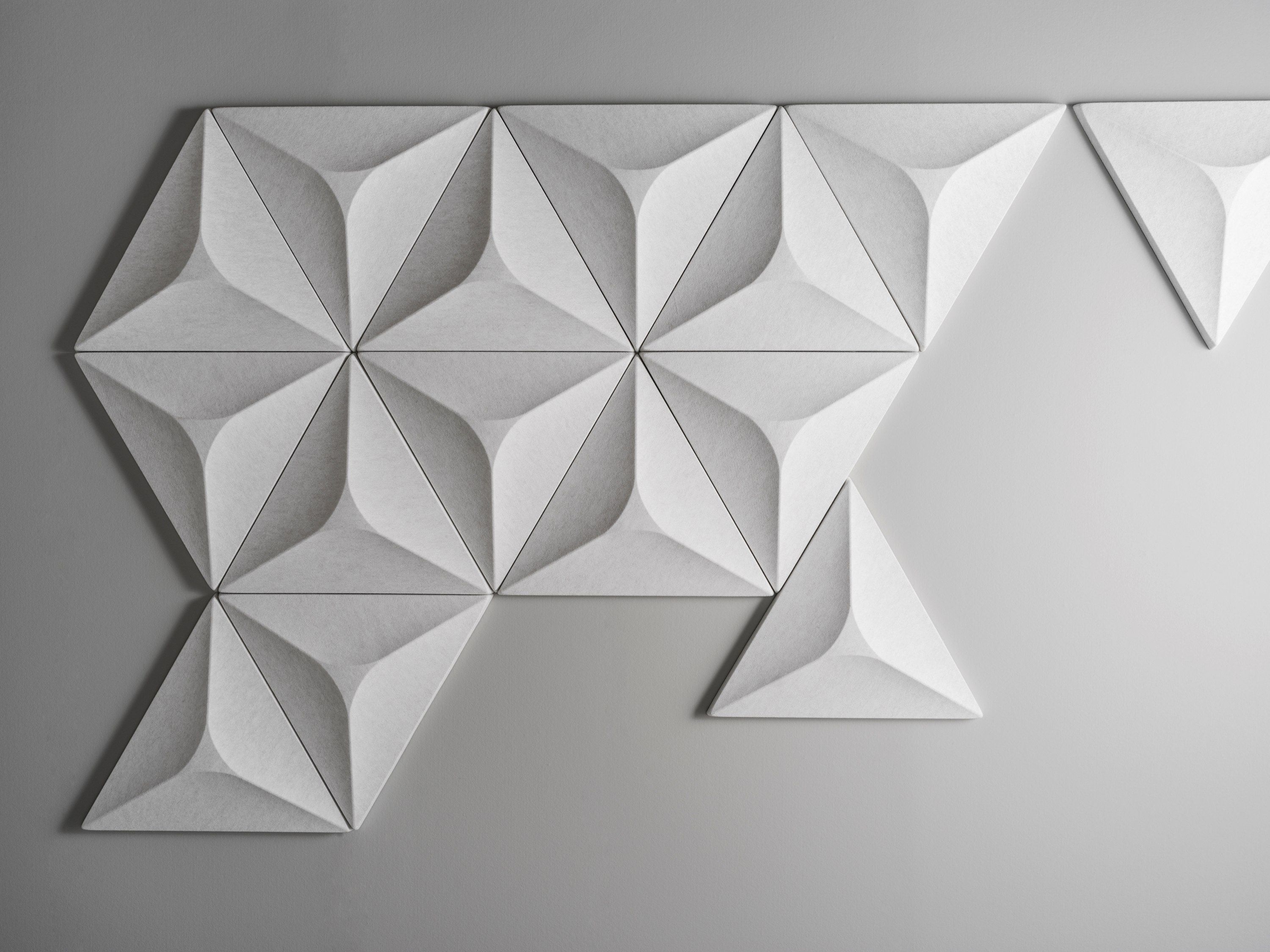 Polyester fibre Acoustic wall panel SOUNDWAVE® JASMINE By Offecct ...