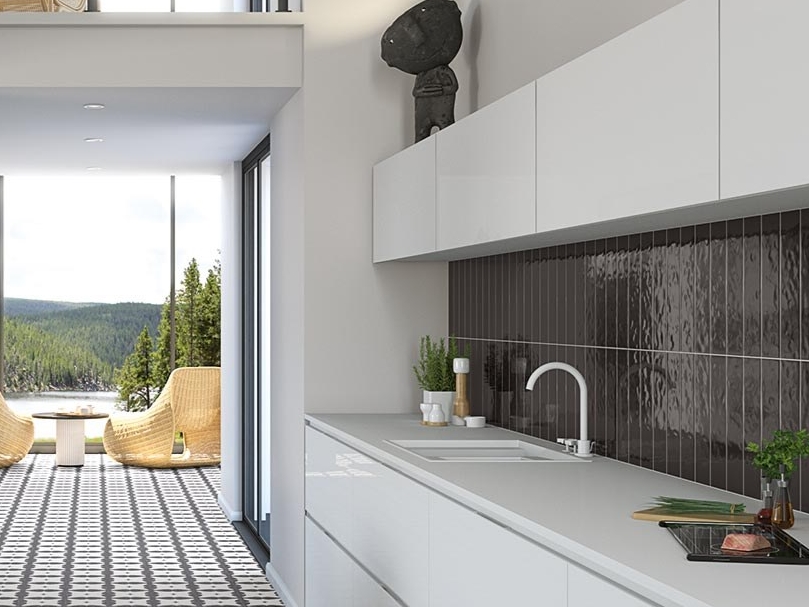 Indoor white-paste wall tiles JAVEA By VIVES