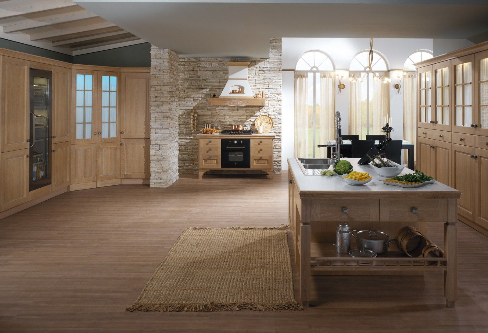 JENNY | Kitchen with island Jenny Collection By Floritelli Cucine