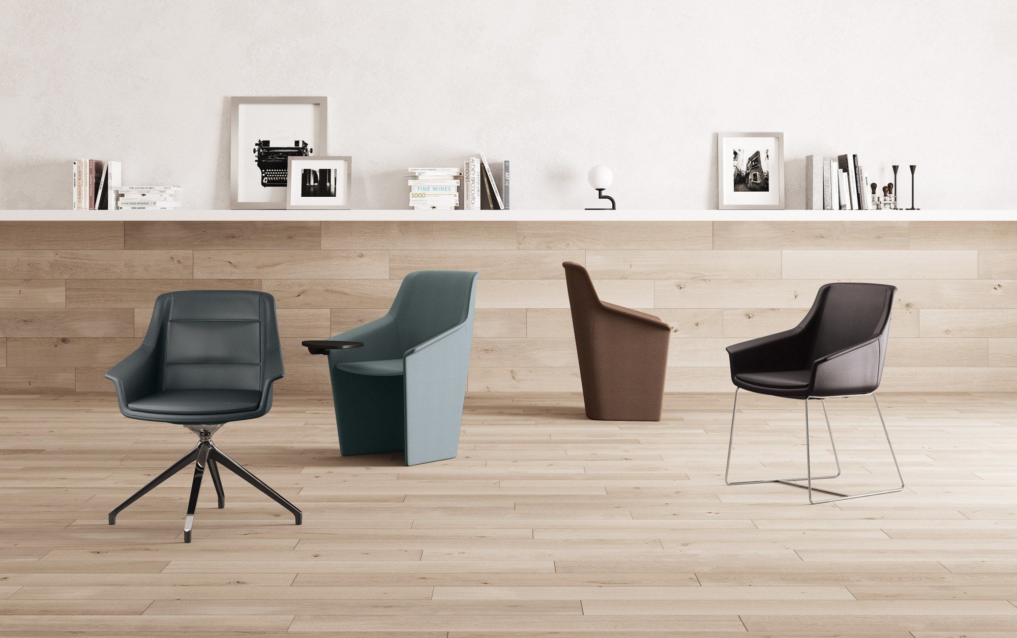 JERA | Chaise de conférence Collection Jera By Las Mobili design ...