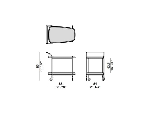 手推车 JET By Porada 设计师Carlo Ballabio
