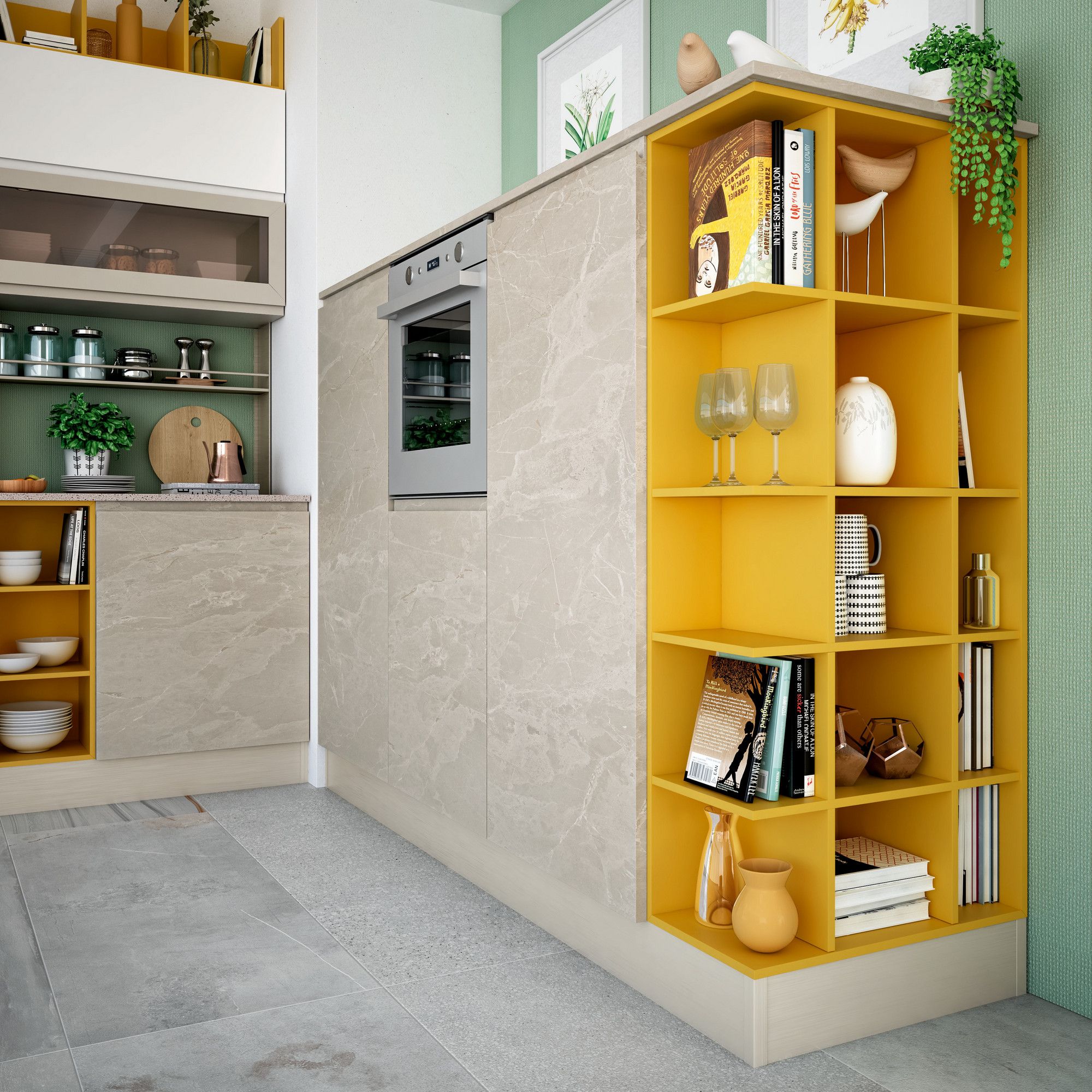 JEY FEEL | Kitchen with peninsula By CREO Kitchens